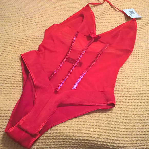 Yandy | Intimates & Sleepwear | Yandy Seductively Soft Red Teddy Nwt ...